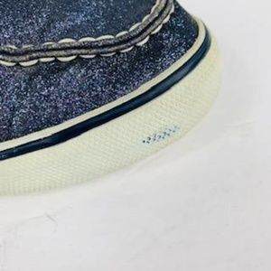 Sperry | Shoes | Sperry Navy Blue Metallic Top Sider Boat Shoe | Poshmark